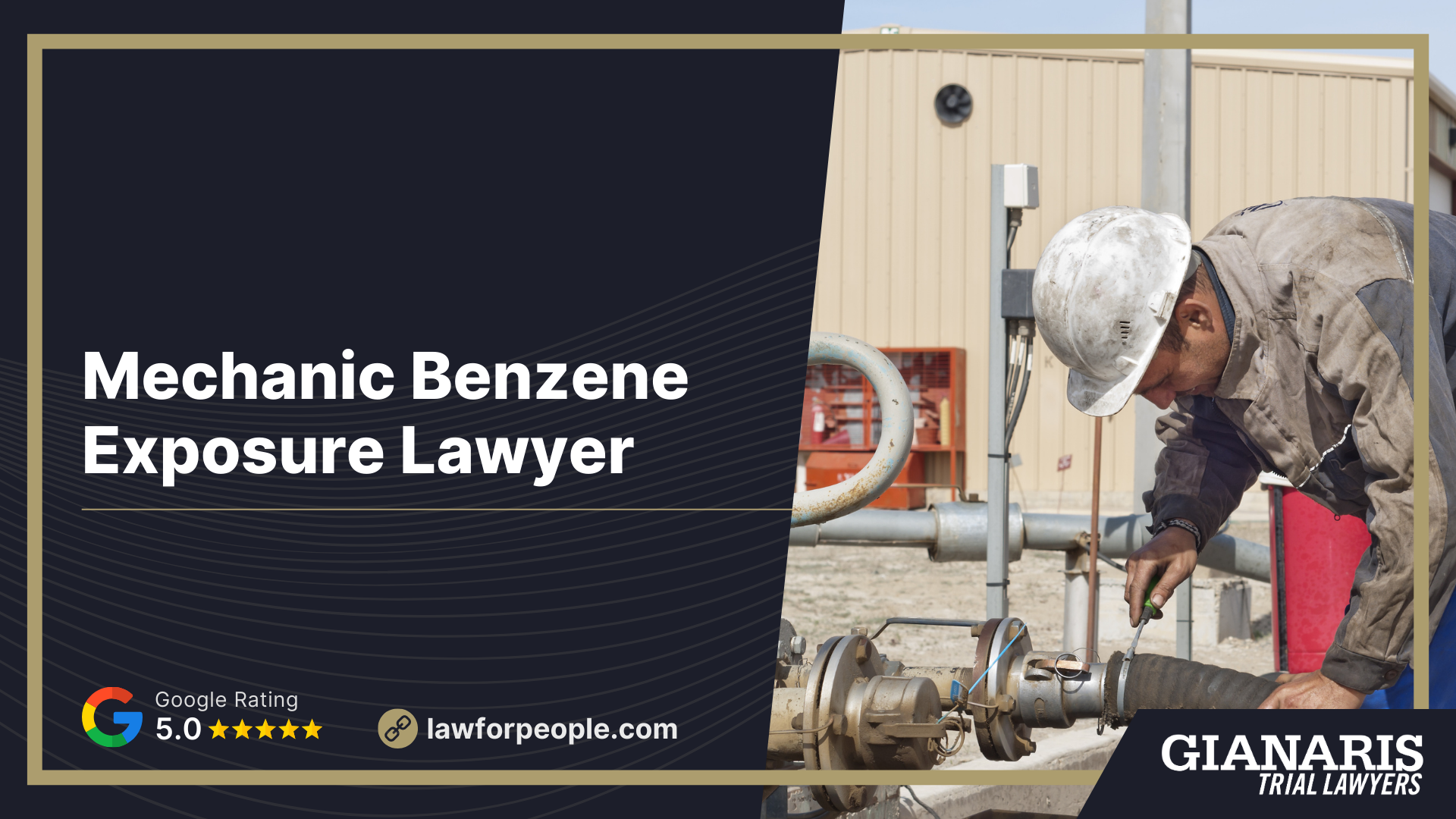 Mechanic Benzene Exposure Lawyer | Gianaris Trial Lawyers